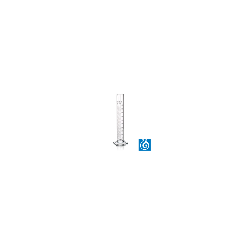 Graduated cylinder, tall form, hexagonal foot, class B WHITE, 250ml ...