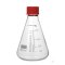 Erlenmeyer flask, 5000 ml, GL 45, with screw cap, 201,46