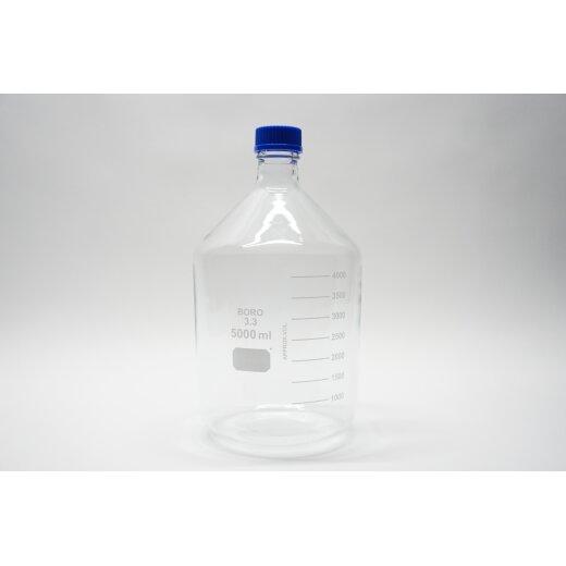 Laborflasche Laborgewindeflasche 100ml 250ml 500ml 1000ml 2000ml 5000ml 10000ml, 80,15