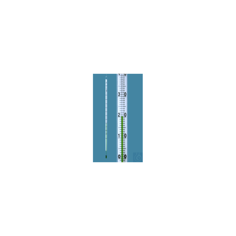 General purpose thermometer, enclosed type, -10/0+150:1°C, capillary ...
