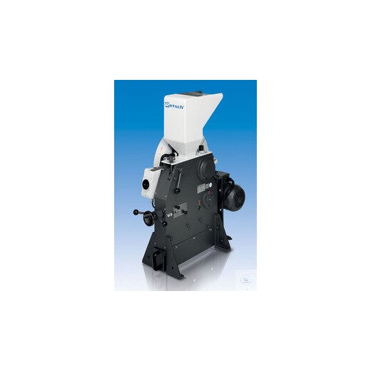 Jaw crusher BB 100 for 3/N~ 400 V, 50 Hz, crushing jaws of tungsten ...