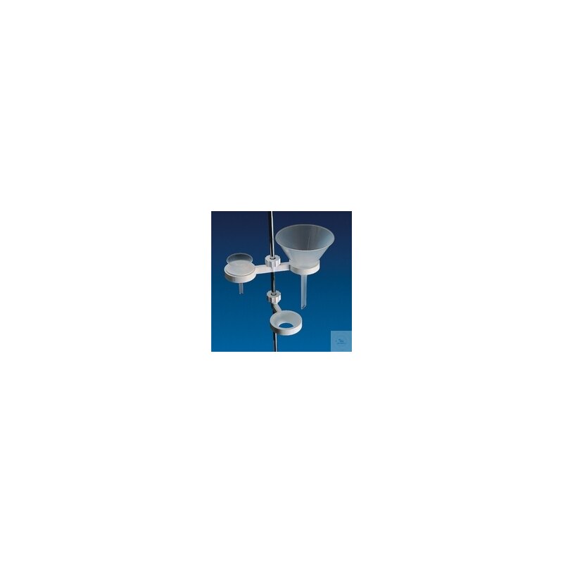 Trichterhalter, PP, 1-fach, für Trichter von Ø 50-120 mm, mit ...