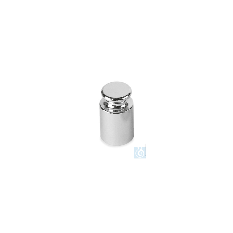 E1 50 g test weight, knob, polished stainless steel, 118,00